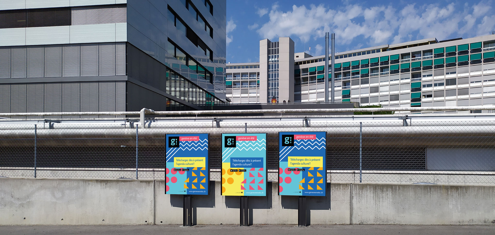 Genève en été - Ta-Daaa Studio